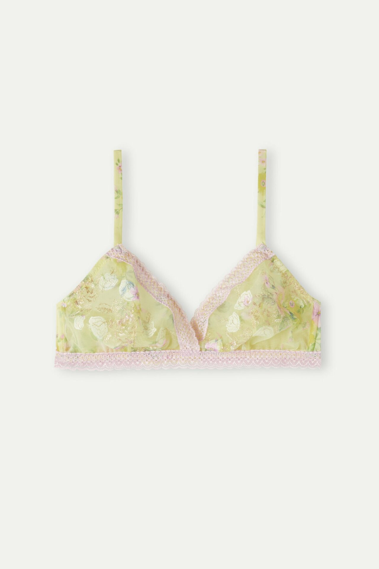 えなこ × intimissimi Flower Power Emma トライアングルブラ – uwinfo