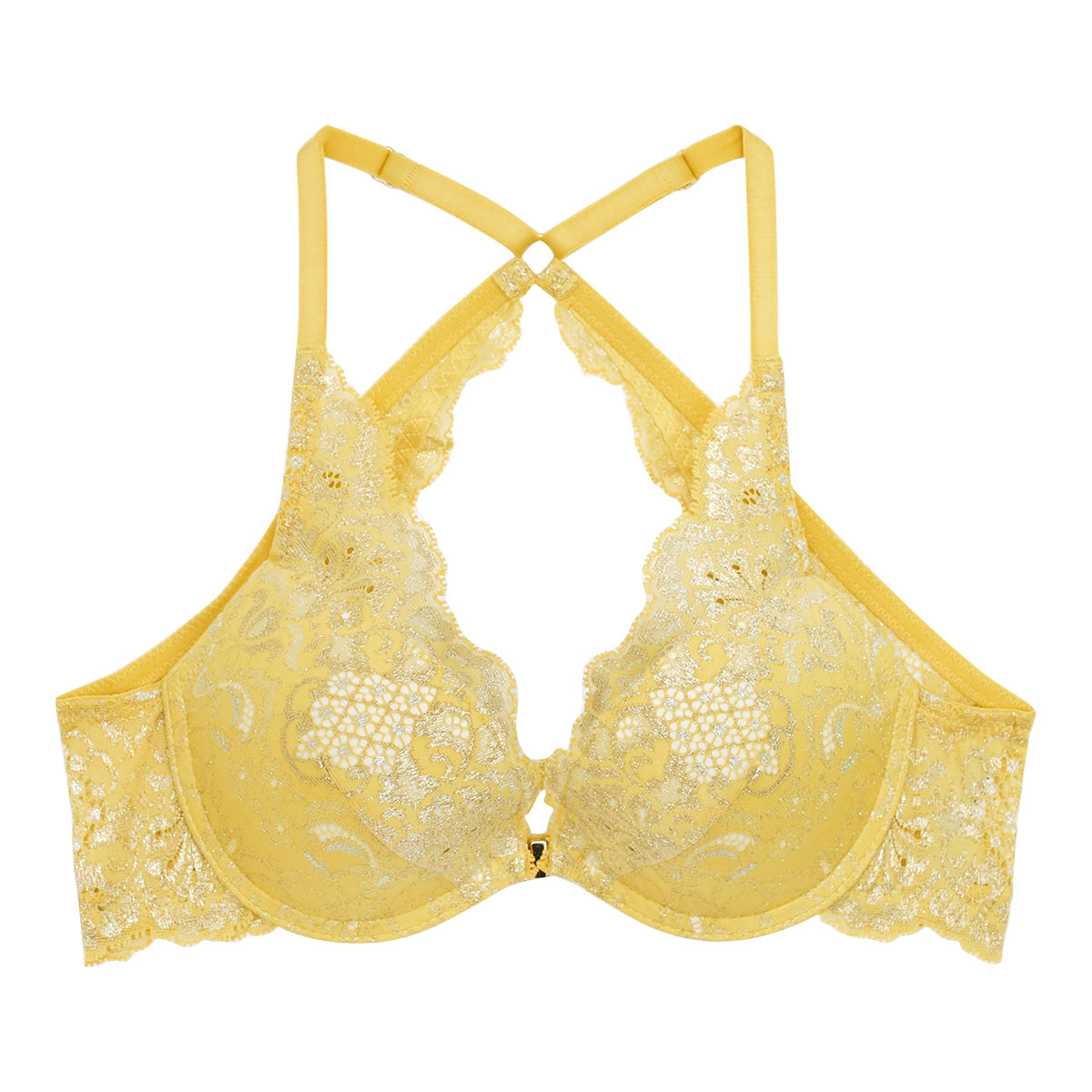 小島瑠璃子 × ANNEBRA Olive バッククロスフロントホックブラジャー – uwinfo