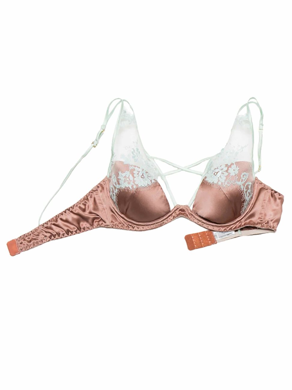 渡邊渚 × YASMIN Lace Plunge Bra – uwinfo